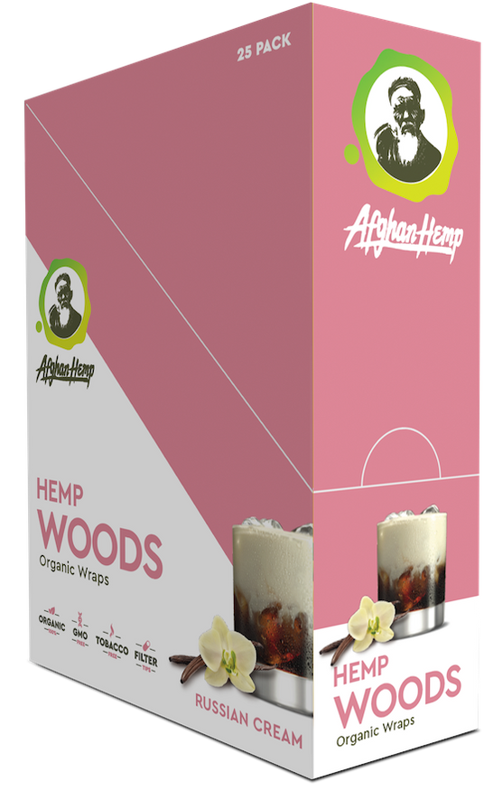 Afghan Hemp Blunt Wraps - Hemp Woods (6 flavors) — KNSwholesale.com